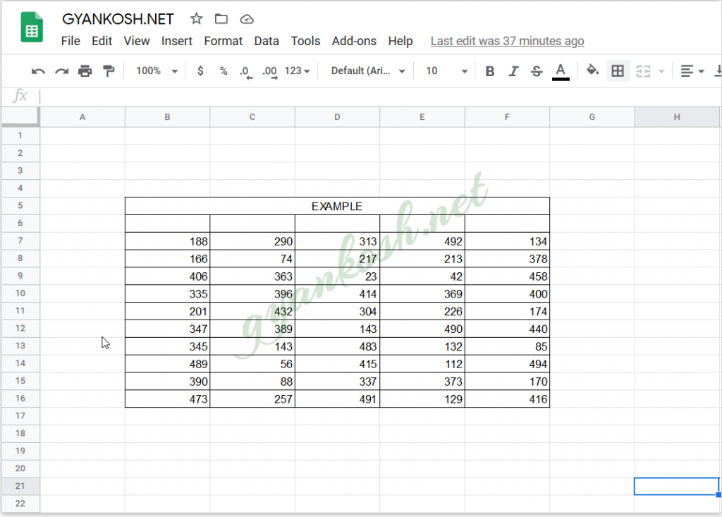 HOW TO USE CONDITIONAL FORMATTING IN GOOGLE SHEETS? - GyanKosh ...