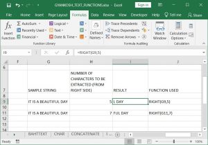 HOW TO USE RIGHT FUNCTION IN EXCEL? - GyanKosh | Learning Made Easy