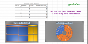 Draw Hierarchical data using SUNBURST CHART in EXCEL [ WITH EXAMPLES ]