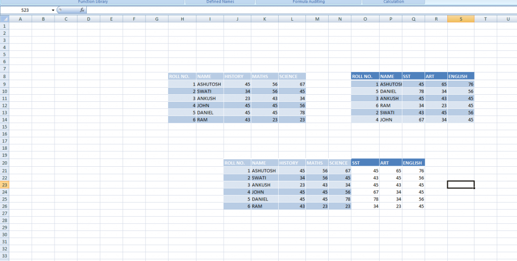 EXCEL FUNCTIONS-VLOOKUP - GyanKosh | Learning Made Easy