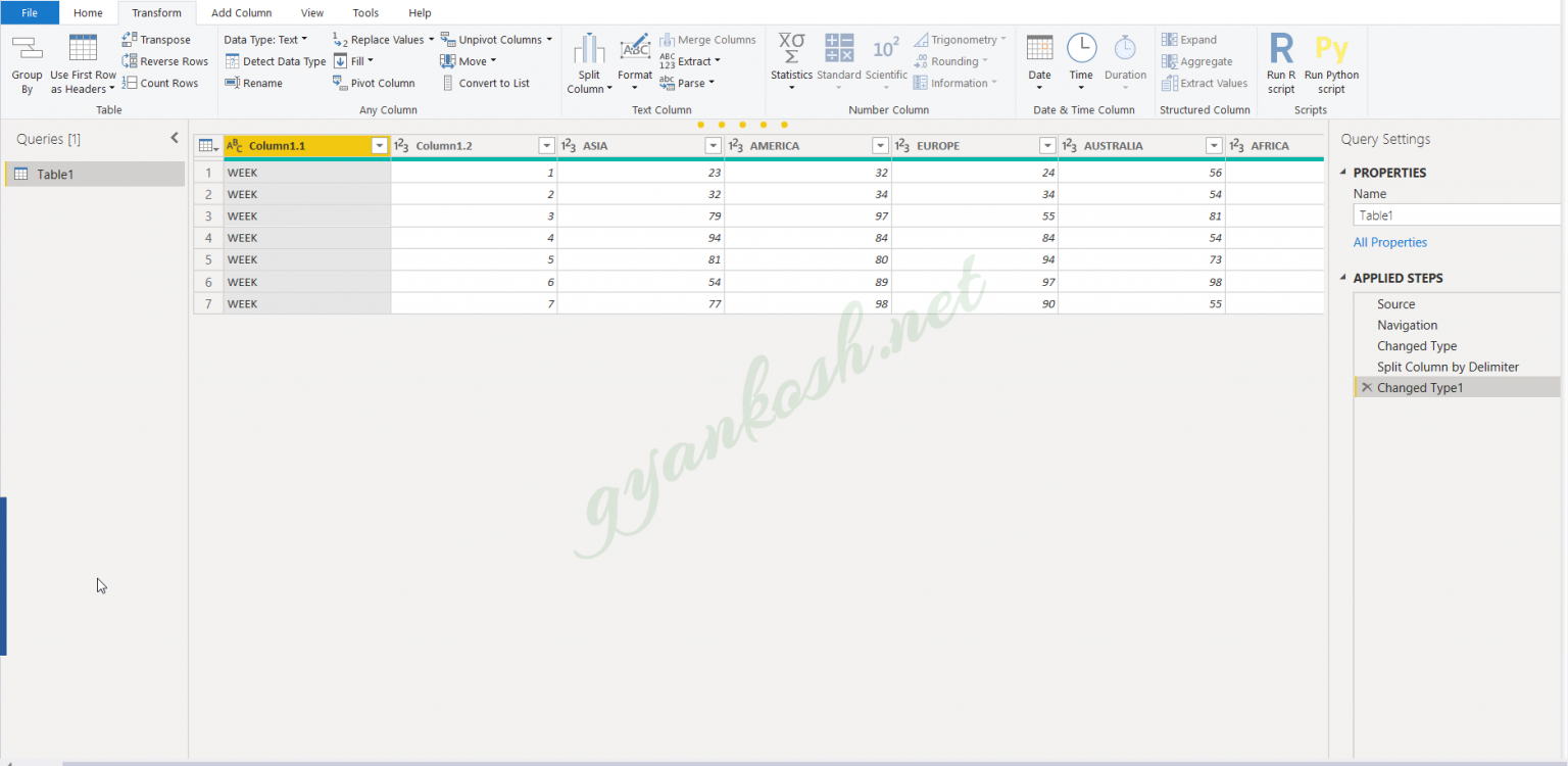 How To Split Columns In Power Query With Examples